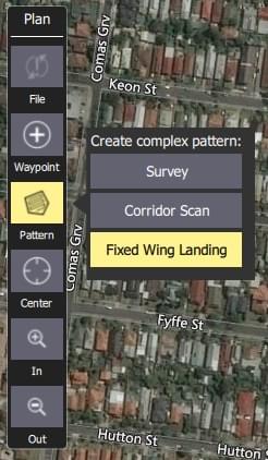 Fixed Wing Landing Pattern (Plan Pattern) | QGC Guide (master)